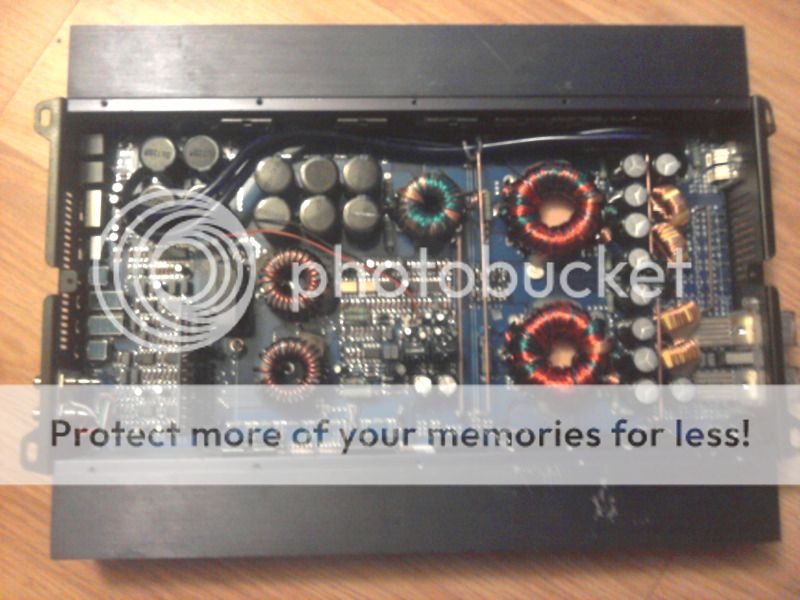 Powerbass ASA 1500.1 - Amp Guts - Steve Meade Designs