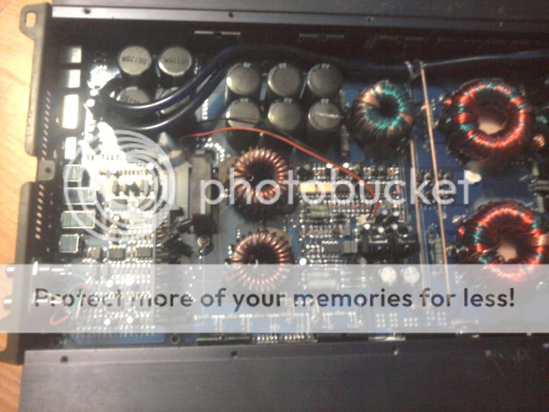 Powerbass ASA 1500.1 - Amp Guts - Steve Meade Designs